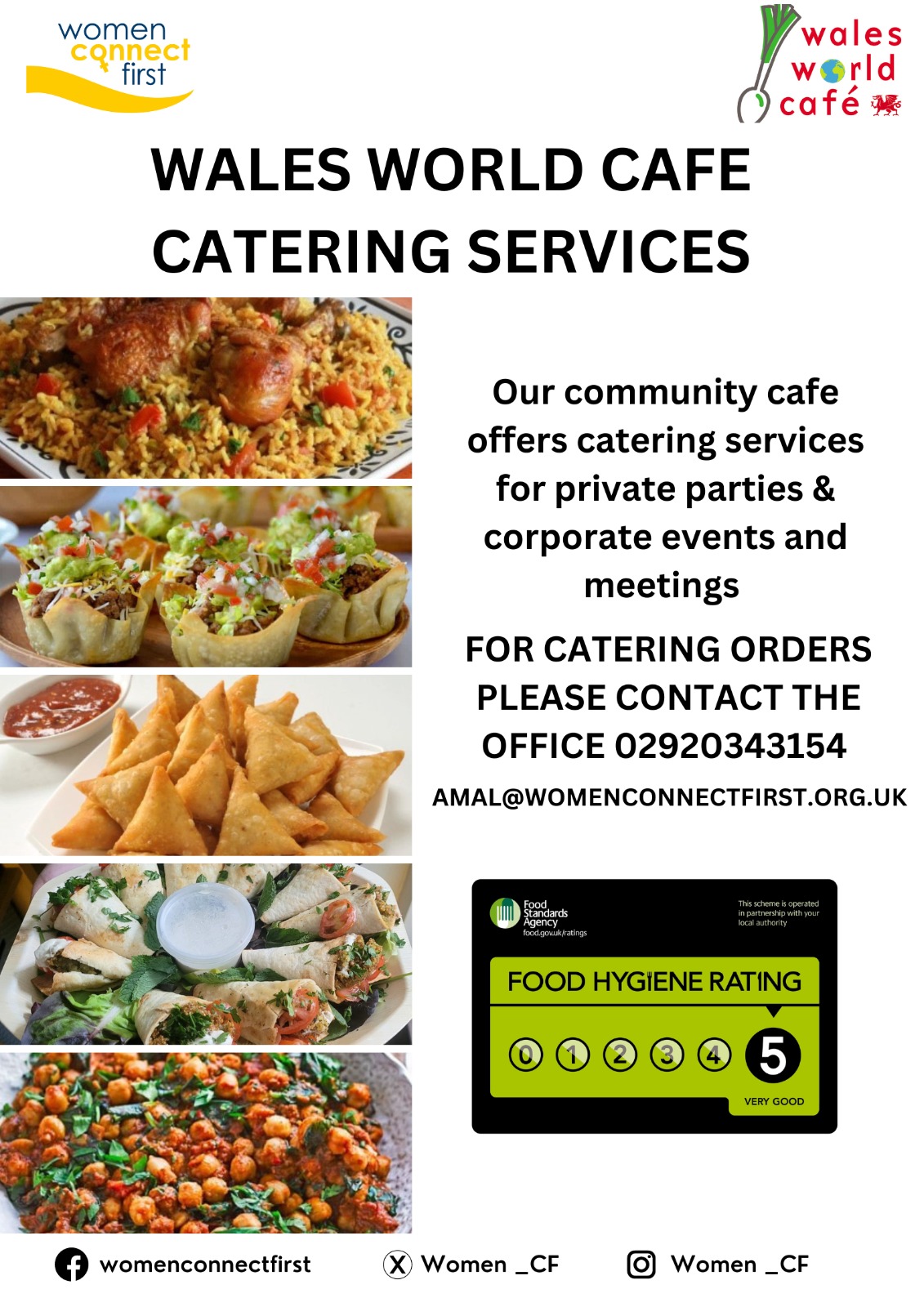 Wales World Café - Women Connect First